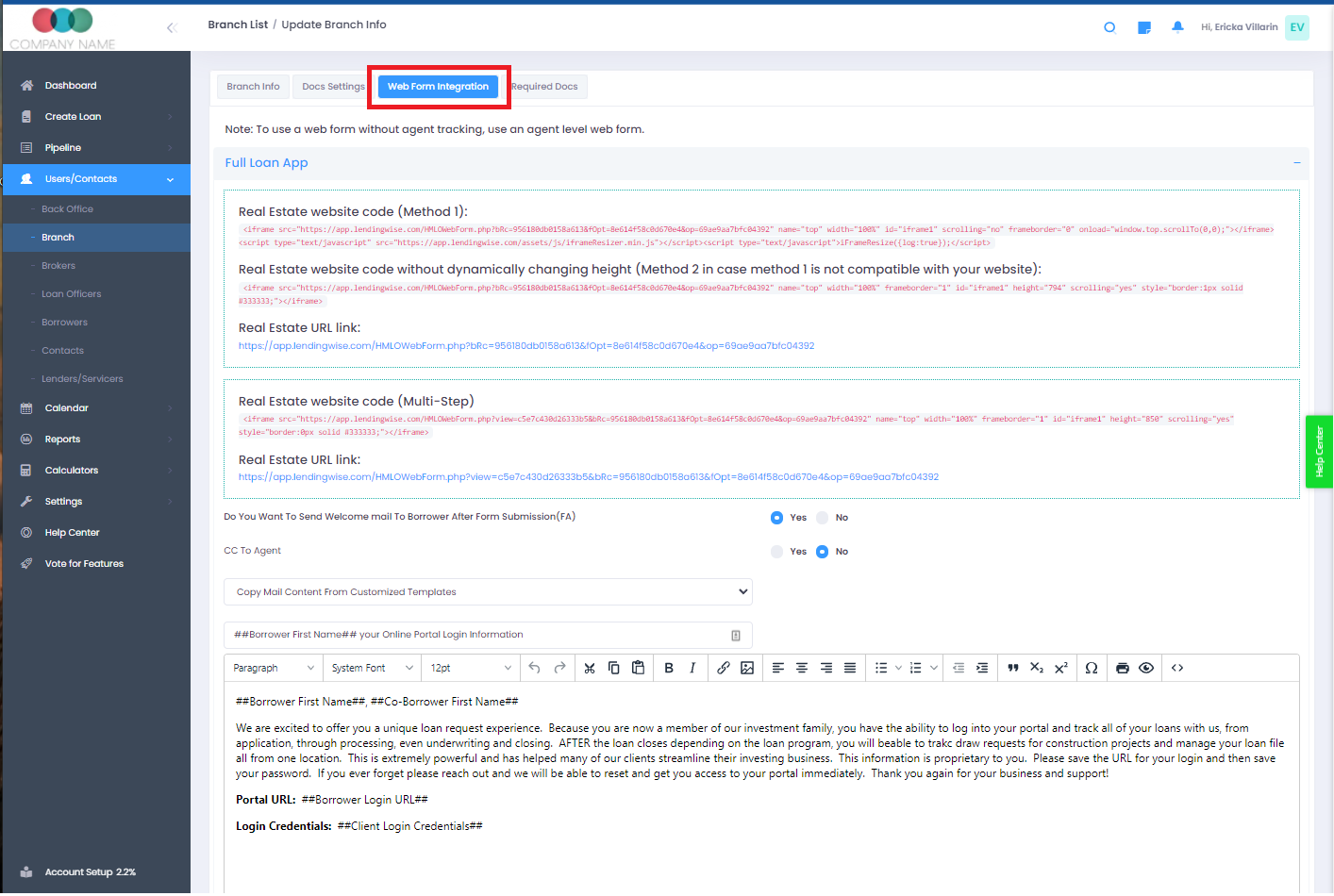 Setting Up Web Forms and or Applications for a Website Setting Up Web Forms and or Applications for a Website